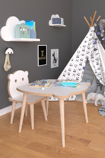 Masuta de copii 2-7 ani+ scaunel – q-home.ro